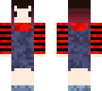 Risa Oribe 4 Pixel Skin | Minecraft Skin