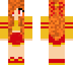 Blaze Girl | Minecraft Skin