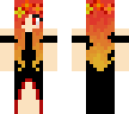 flame princess | Minecraft Skins