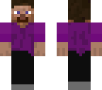 Purple Steve | Minecraft Skin