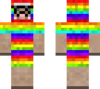 MLG Rainbow Sheep | Minecraft Skin