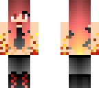 Pyrokinetic Girl | Minecraft Skin