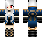 Alpha Girl Wolf | Minecraft Skin