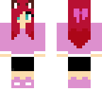 Lavender cute cat girl skin | Minecraft Skin
