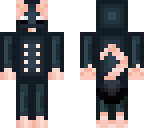 Male dumbo black rat | Minecraft Skin