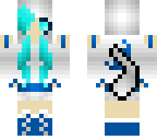 Lugia Gijinka | Minecraft Skin