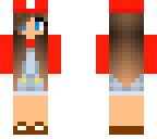 Mario girl | Minecraft Skin