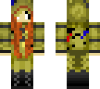 springtrap girl | Minecraft Skin