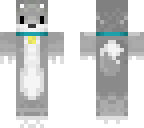 Siberian Husky V2 | Minecraft Skin