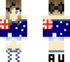 Australian Girl | Minecraft Skin