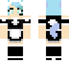 Bri I OC I Aphmau Maid Cafe | Minecraft Skin
