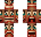 Disturbing Faces Man | Minecraft Skin