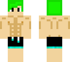 Ripped Slime Dude 2 | Minecraft Skin