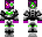 Cyborg Slime | Minecraft Skin