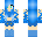 Water Element Girl | Minecraft Skin