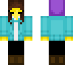 swapshift frisk my version 2 | Minecraft Skin