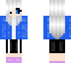 Sans girl | Minecraft Skin