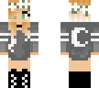 with a choker | Minecraft Skin