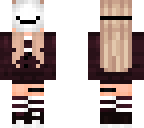 Mask Girl | Minecraft Skin