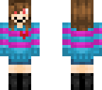 UnderSwap Frisk | Minecraft Skin