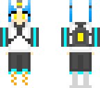 Humanoid GLaDOS | Minecraft Skin