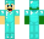 Fake Diamond Armor | Minecraft Skin
