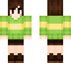 Chara but Gender Neutral | Minecraft Skin