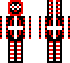 The red Bullseye | Minecraft Skin