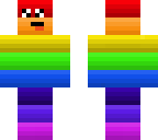 Rainbow Guy | Minecraft Skin