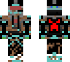 high tech cyber rust and shutdown | Minecraft Skin