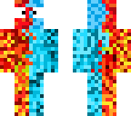 Fire and Water | Minecraft Skin