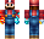 Fire Mario | Minecraft Skin