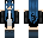 blue cat | Minecraft Skins