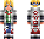 Minato Namikaze Edo Tensei | Minecraft Skin