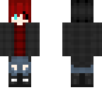 Red emo boy | Minecraft Skin
