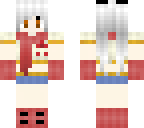 UNDERTALE human Papyrus female | Minecraft Skin
