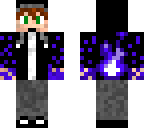 Purple fire | Minecraft Skin