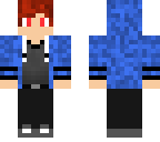 Blue jacket | Minecraft Skin
