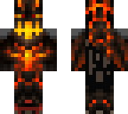 Fire Demon | Minecraft Skin