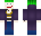The Joker-Overcoat | Minecraft Skin