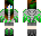 Earth Elemental Girl | Minecraft Skin