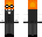 Grillby Trainertale | Minecraft Skin