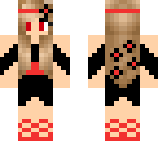 evil goddess girl | Minecraft Skin