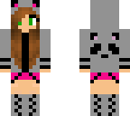 gray panda | Minecraft Skin
