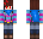 Underswap Frisk | Minecraft Skin