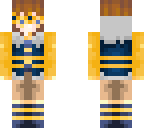 Outertale Flowerfell frisk | Minecraft Skin