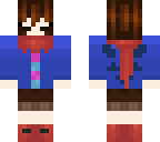endertale frisk | Minecraft Skin