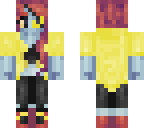 Undyne Trainertale | Minecraft Skin