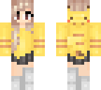 Pika Girl | Minecraft Skin