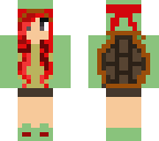Tmnt Raph Girl | Minecraft Skin